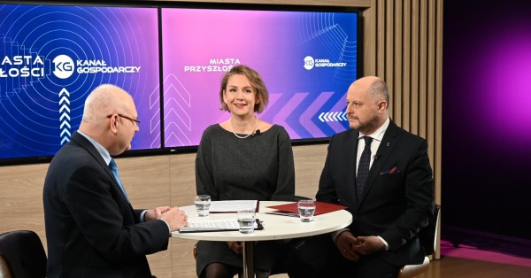 Marta Nowacka gościem Kanału Gospodarczego w cyklu "Miasta Przyszłości ...